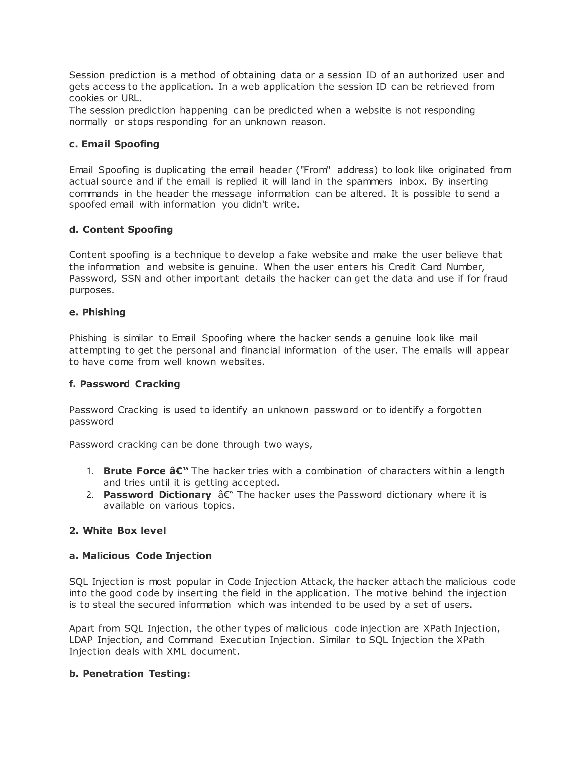 Basic interview questions for manual testing | DOCX