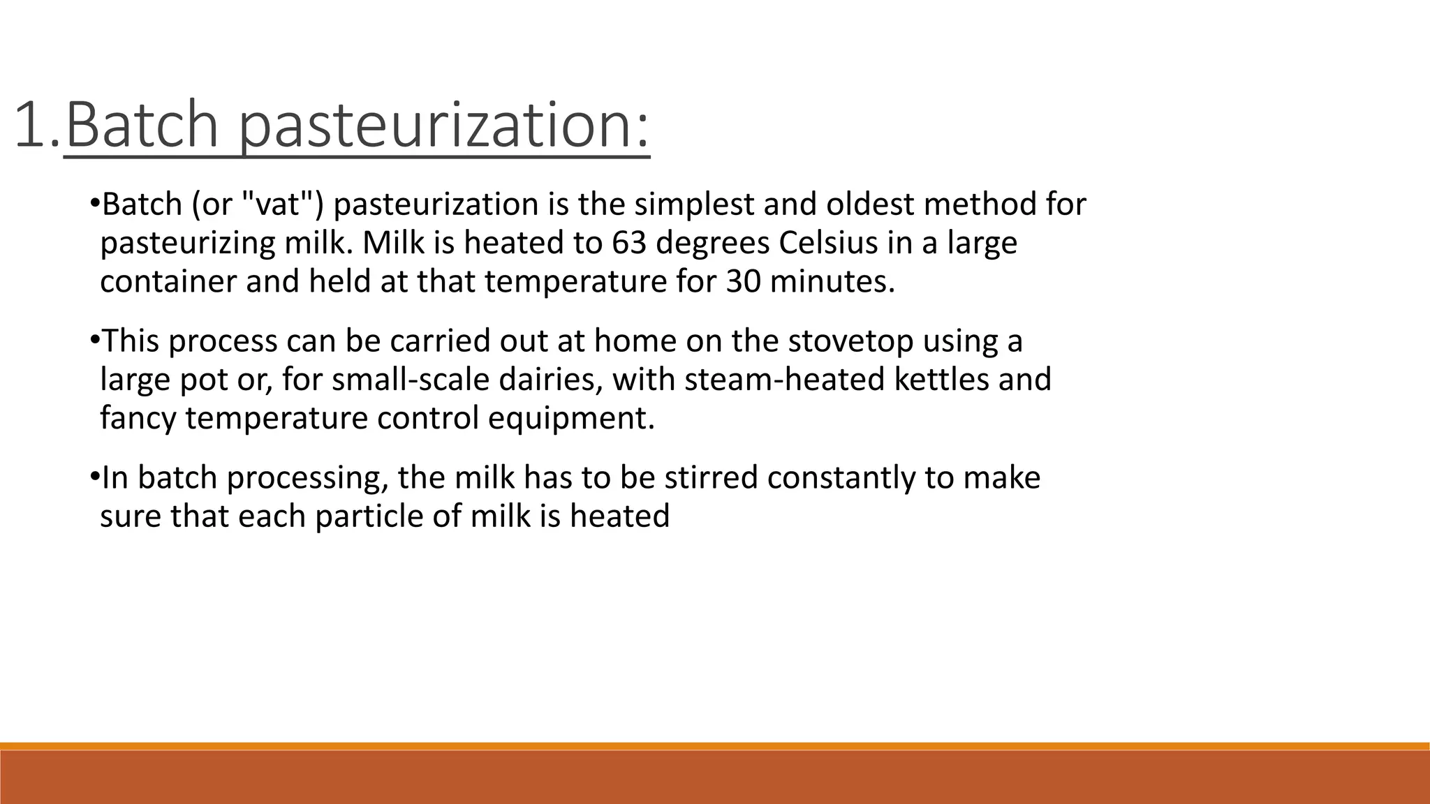 Basic introduction of equipments used in dairy industry | PPTX