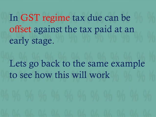 Basic introduction of GST | PPT | Business Accounting & Finance | Business