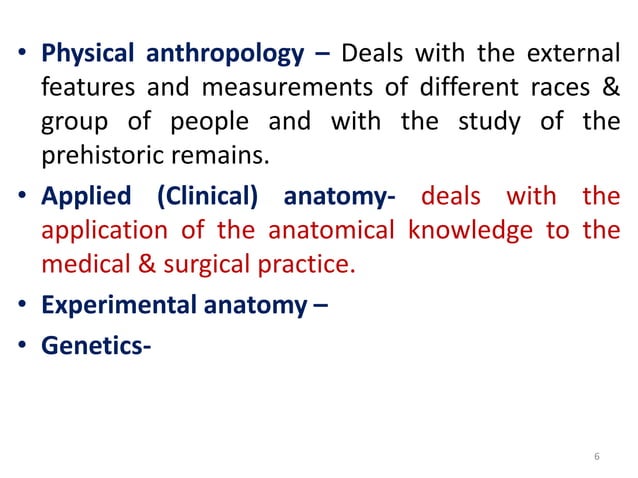 Basic introduction of human anatomy | PPTX