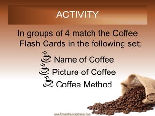 Coffee - Basic Introduction | PDF