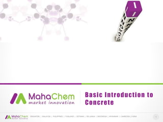 Basic Introduction to Concrete | PPTX