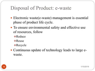 Introduction to Electronic Product Design | PPTX
