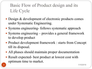 Introduction to Electronic Product Design | PPTX