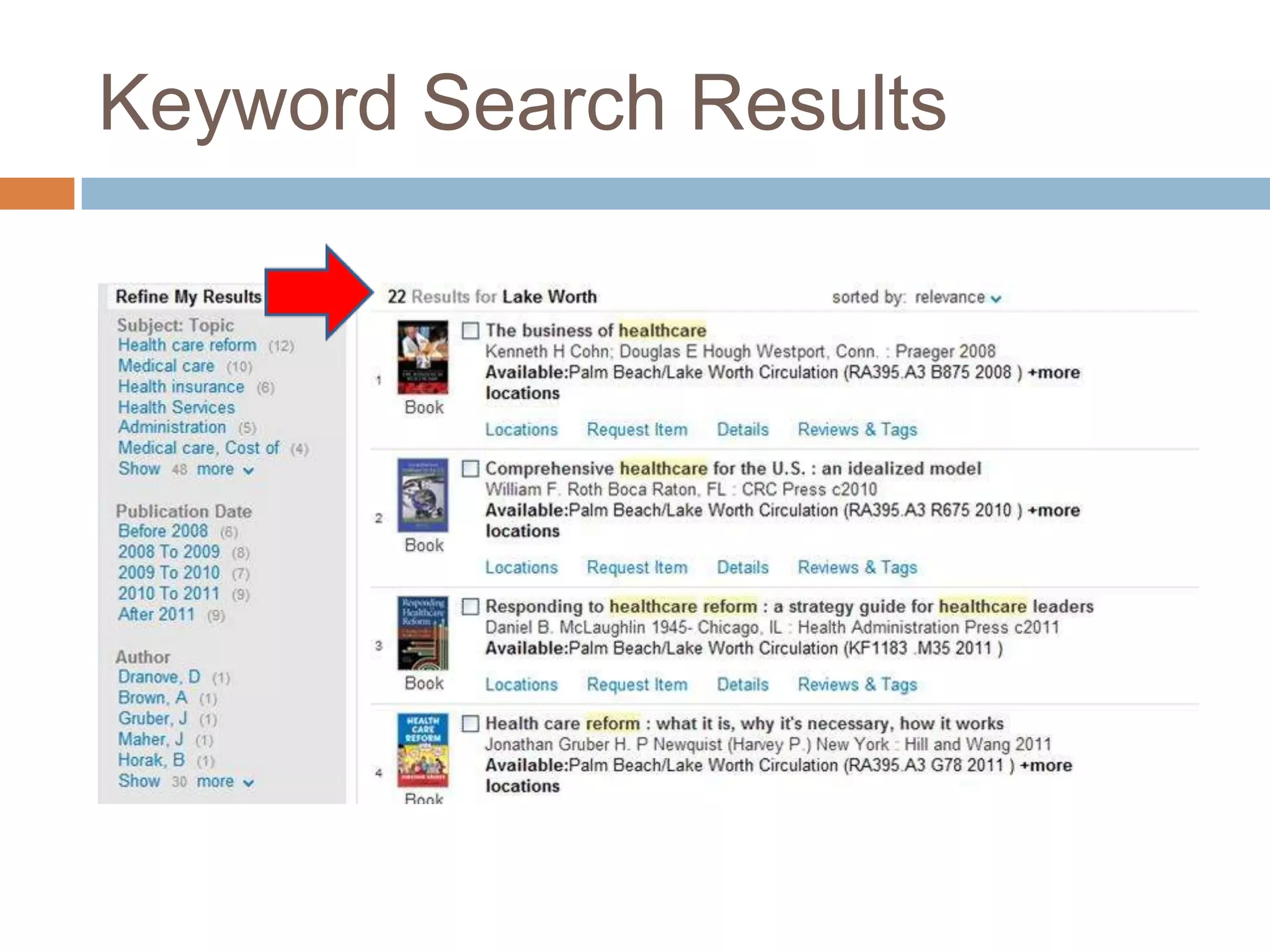 Basic introduction to finding library resources | PPT