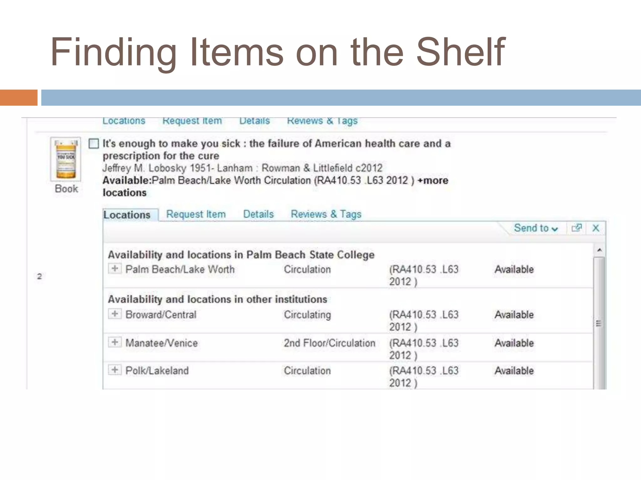 Basic introduction to finding library resources | PPT