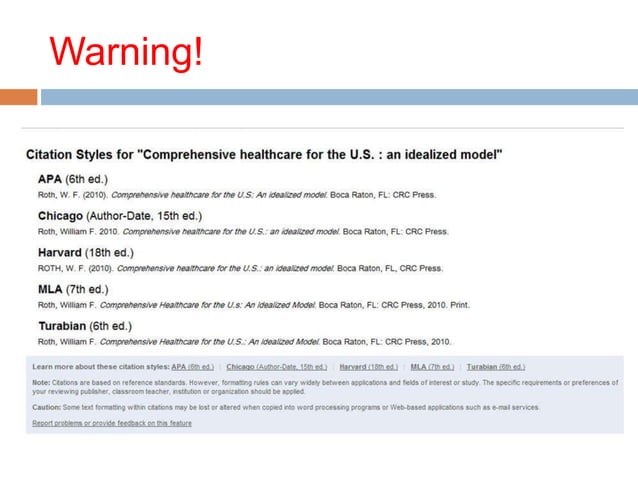 Basic introduction to finding library resources | PPTX