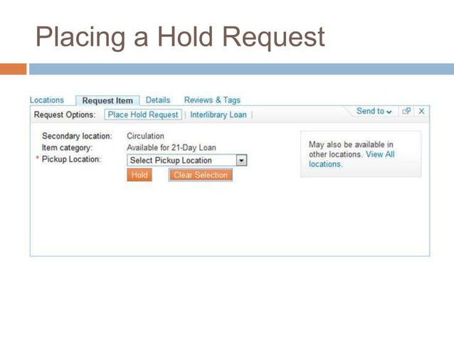Basic introduction to finding library resources | PPT