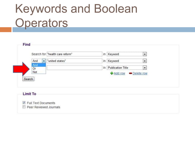 Basic introduction to finding library resources | PPTX