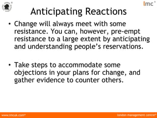 Basic introduction to management of change lmc | PPT