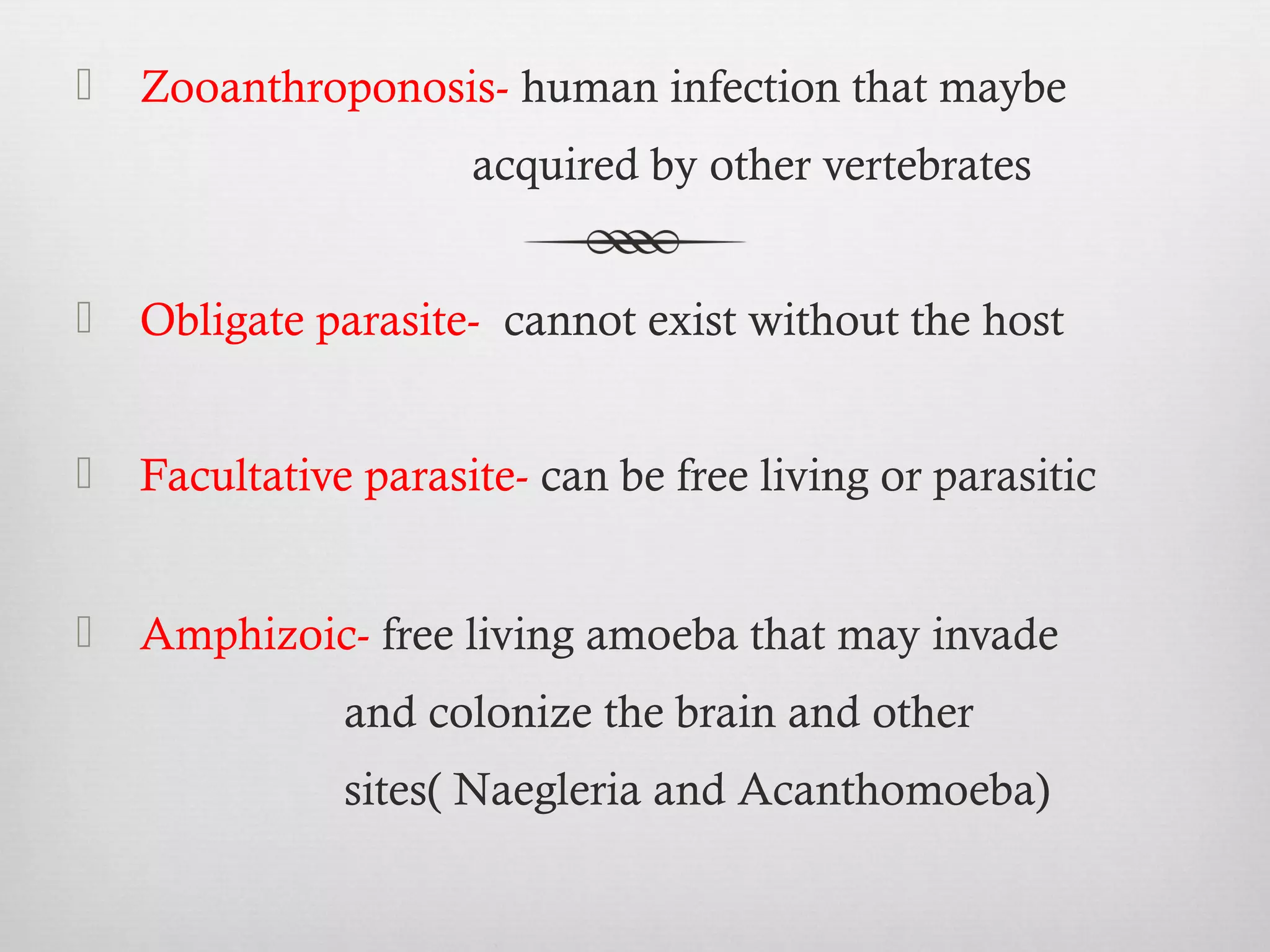 Basic Introduction to Parasitology | PPT