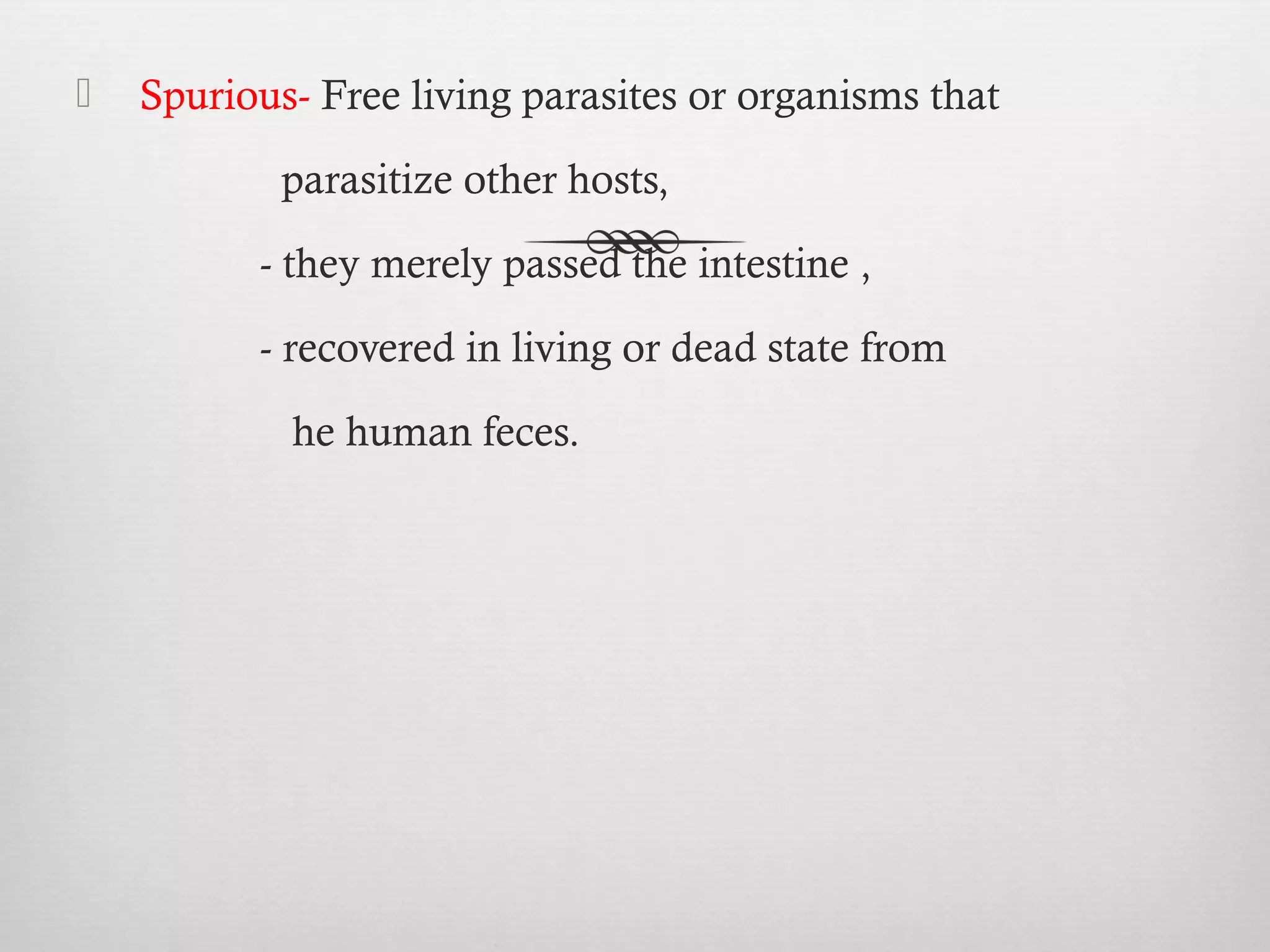Basic Introduction to Parasitology | PPT