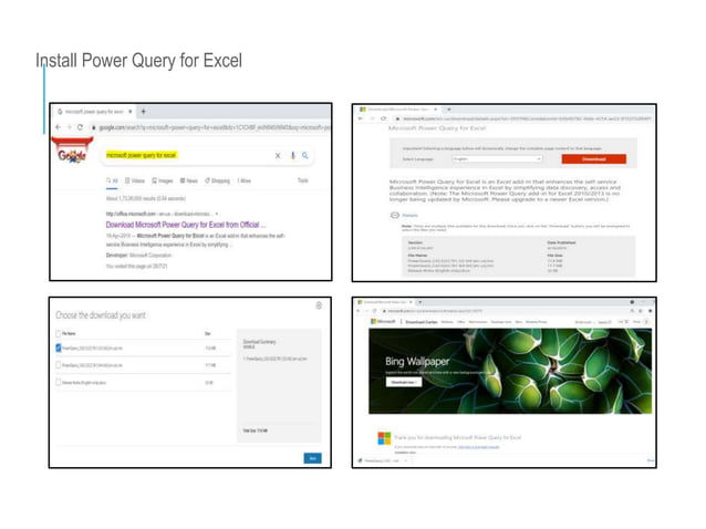 Basic introduction to power query | PPTX