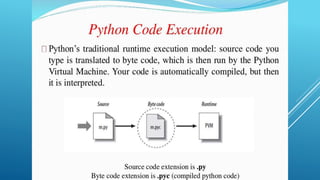 Basic introduction to python | PPTX