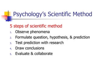 Basic introduction to research methods | PPT
