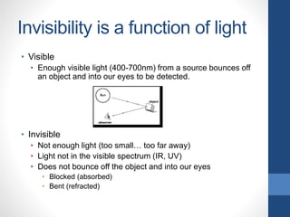 Invisibility for Muggles! | PPT