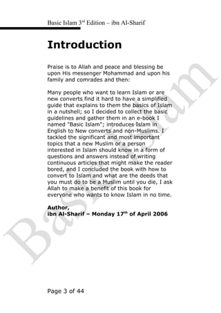 Basic islam | PDF