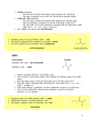 Basic iupac organic nomenclature | DOCX