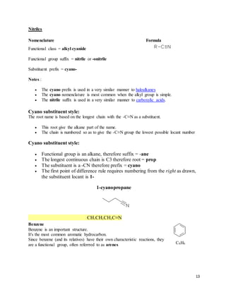 Basic iupac organic nomenclature | PDF