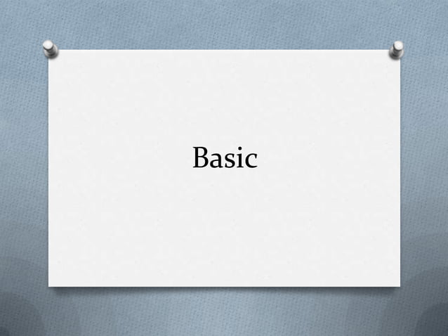 Basic java | PPT
