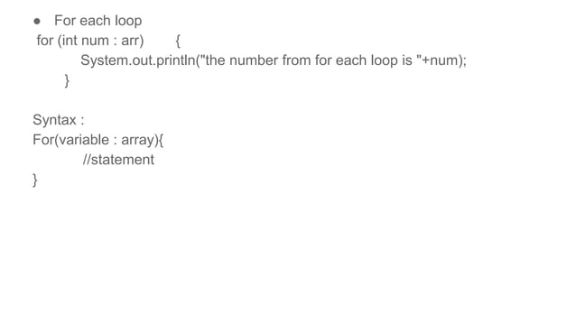 Basic java, java collection Framework and Date Time API | PPT