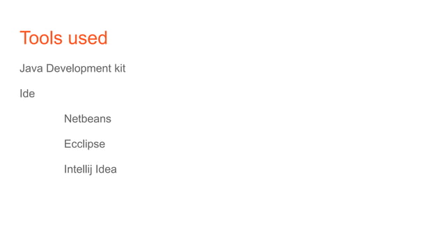 Basic java, java collection Framework and Date Time API | PPT