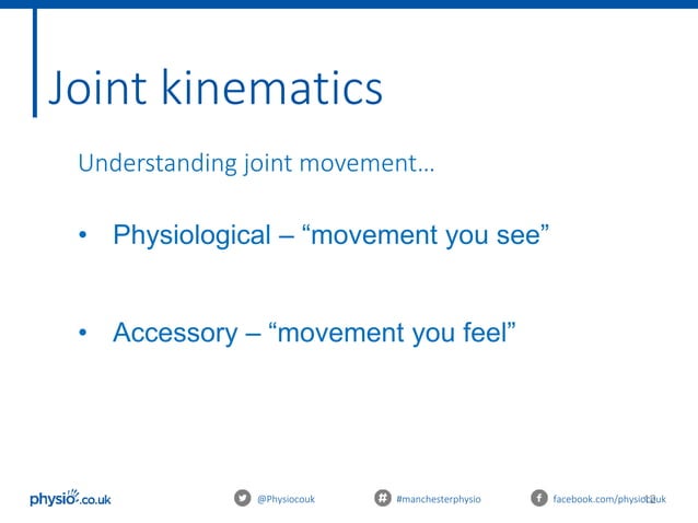Basic Joint Mobilisations Presentation | PPTX | Physical Therapy | Wellness
