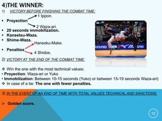 Basic judo regulation | PPTX