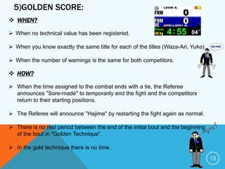 Basic judo regulation | PPTX