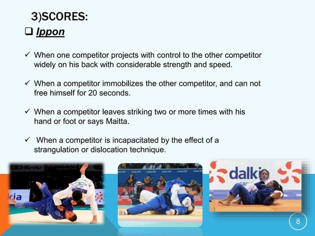 Basic judo regulation | PPT
