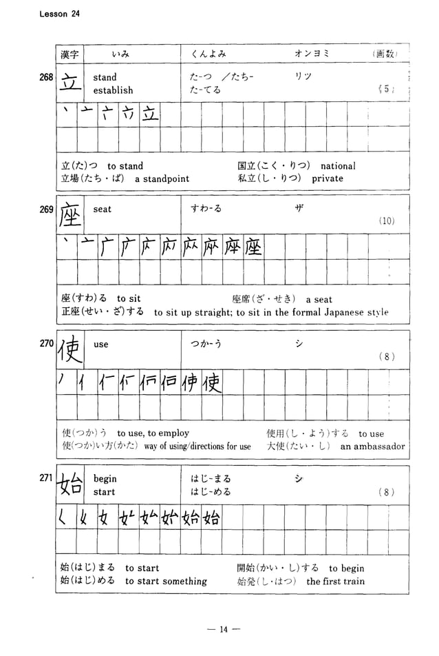 Basic kanji book 2 | PDF