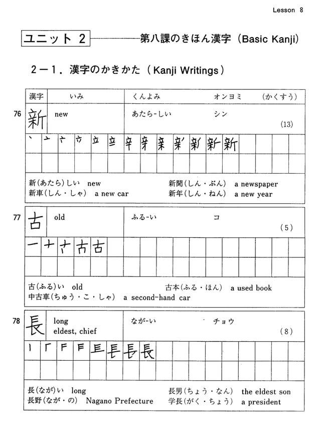Basic kanji book vol. 1
