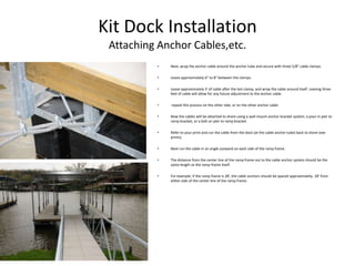 Basic ShoreMaster Kit Dock Instruction | PPTX | Skateboarding | Extreme ...