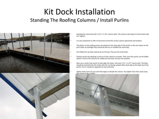 Basic ShoreMaster Kit Dock Instruction | PPTX | Skateboarding | Extreme ...