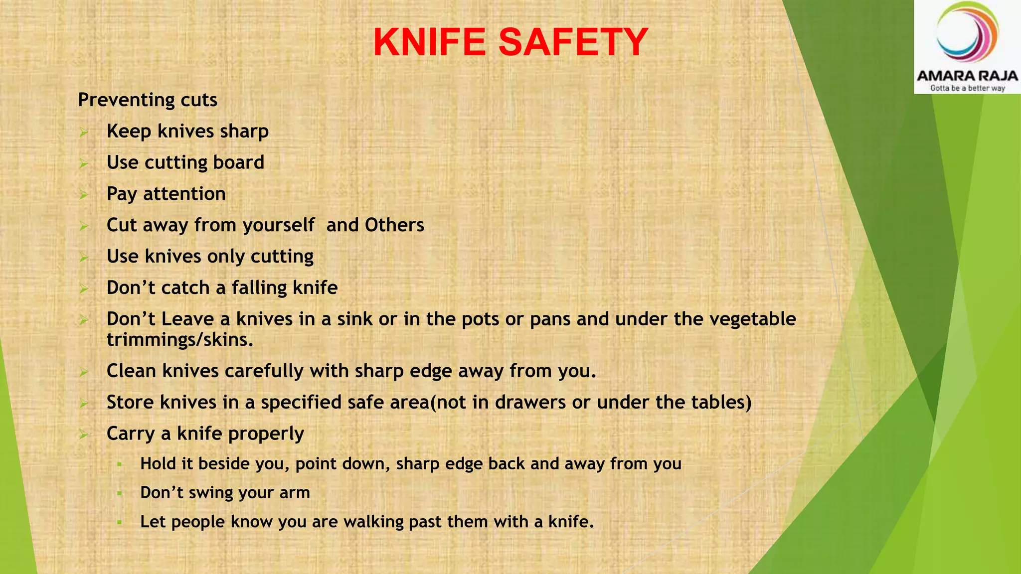 Basic knife skills and different types of vegetable cutting | PPTX ...