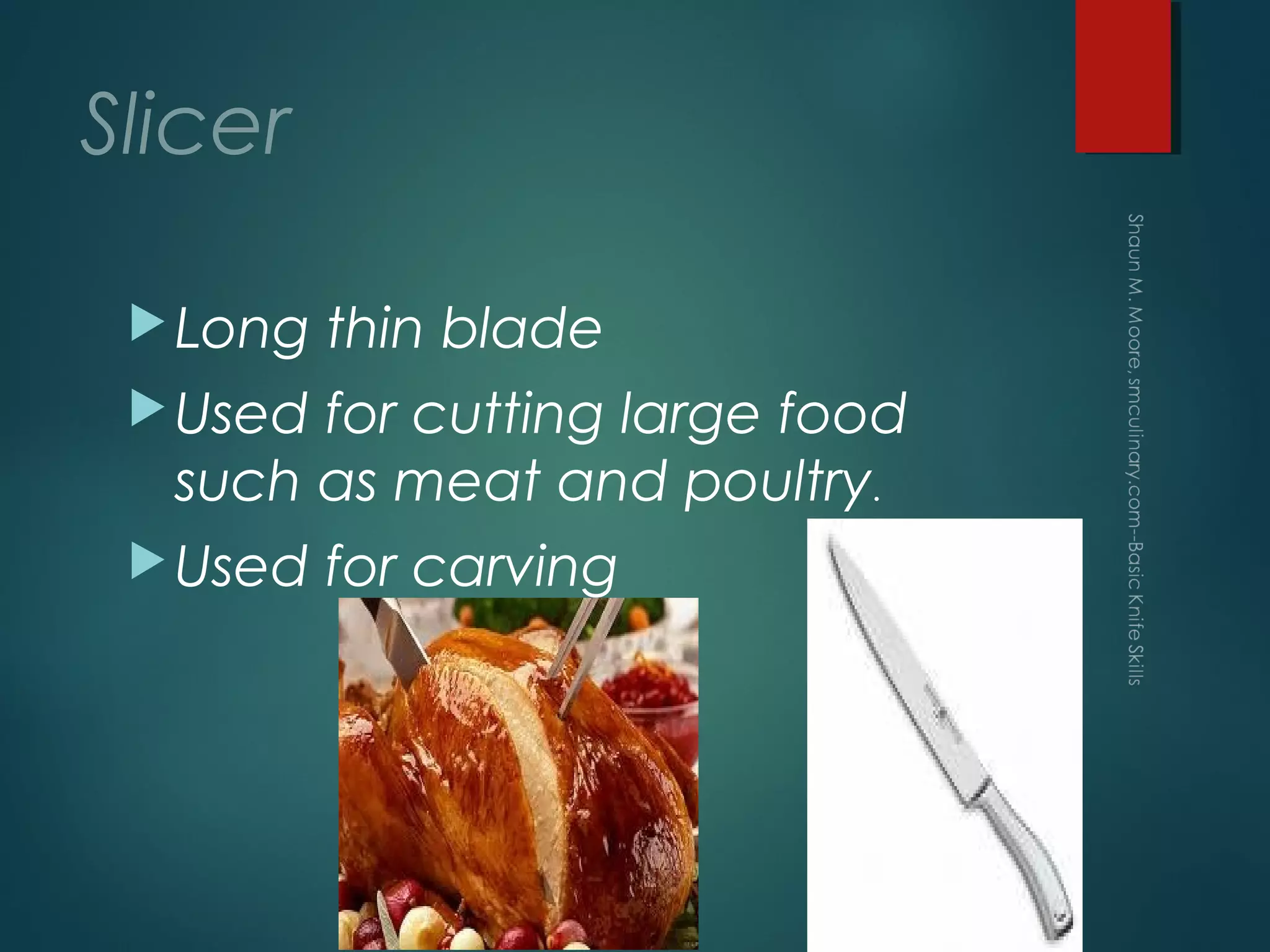 Basic knife skills presentation | PPT