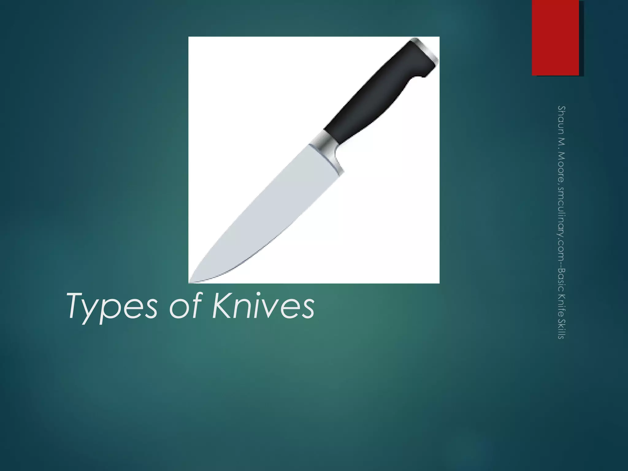 Basic knife skills presentation | PPT