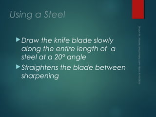 Basic knife skills presentation | PPT