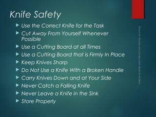 Basic knife skills presentation | PPT