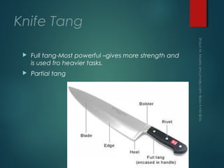 Basic knife skills presentation | PPT