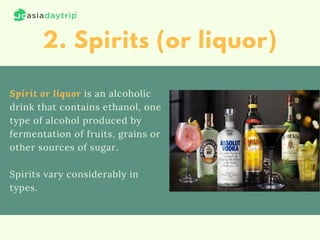 Basic knowledge about bar drinks | PDF