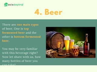 Basic knowledge about bar drinks | PDF