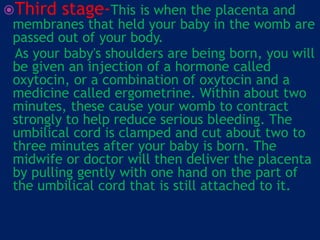 Basic knowledge about delivery process | PPTX | Pregnancy ...