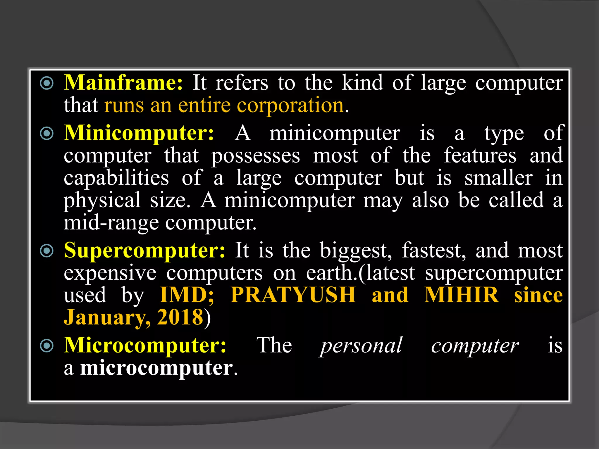 Basic knowledge of application of computers in agriculture | PPTX