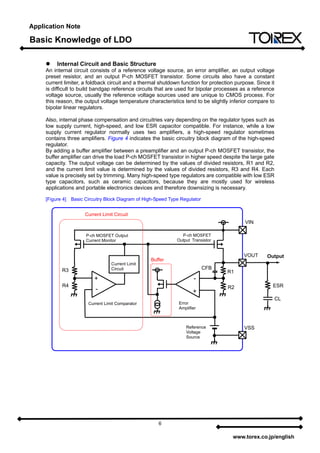 Basic knowledge of ldo voltage regulators | PDF