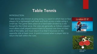 Basic knowledge of sports | PPTX