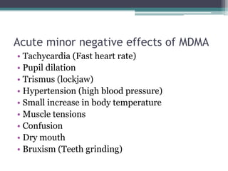Basic Knowledge on MDMA | PPT