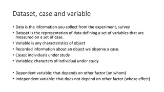 Basic knowledge on statistics | PDF