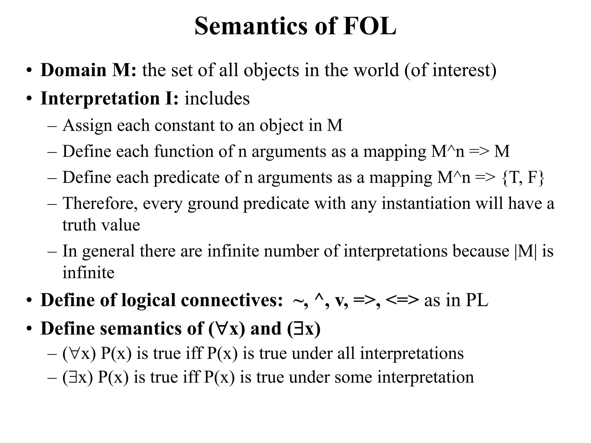Basic Knowledge Representation in First Order Logic.ppt | Programming Languages | Computing