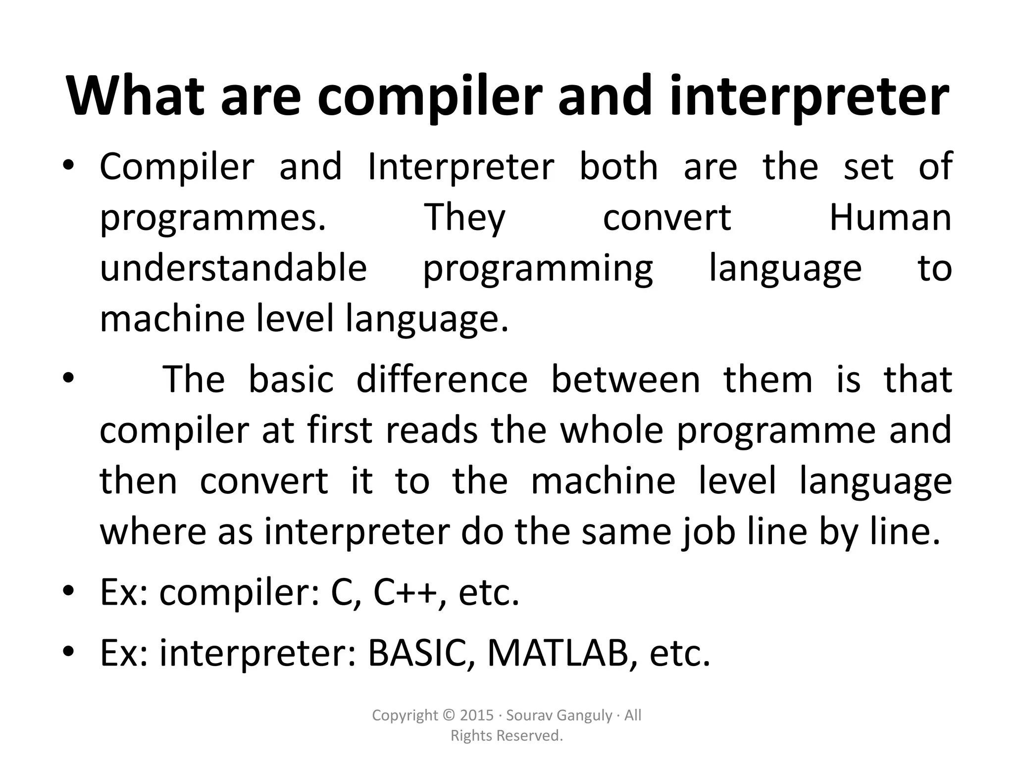 Basic Knowledge To Learn C Language Ppt 5395